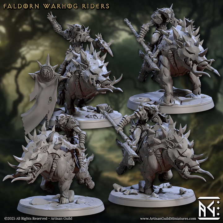3D Printable Faldorn Hobgoblins (Complete set - 69) by Artisan Guild